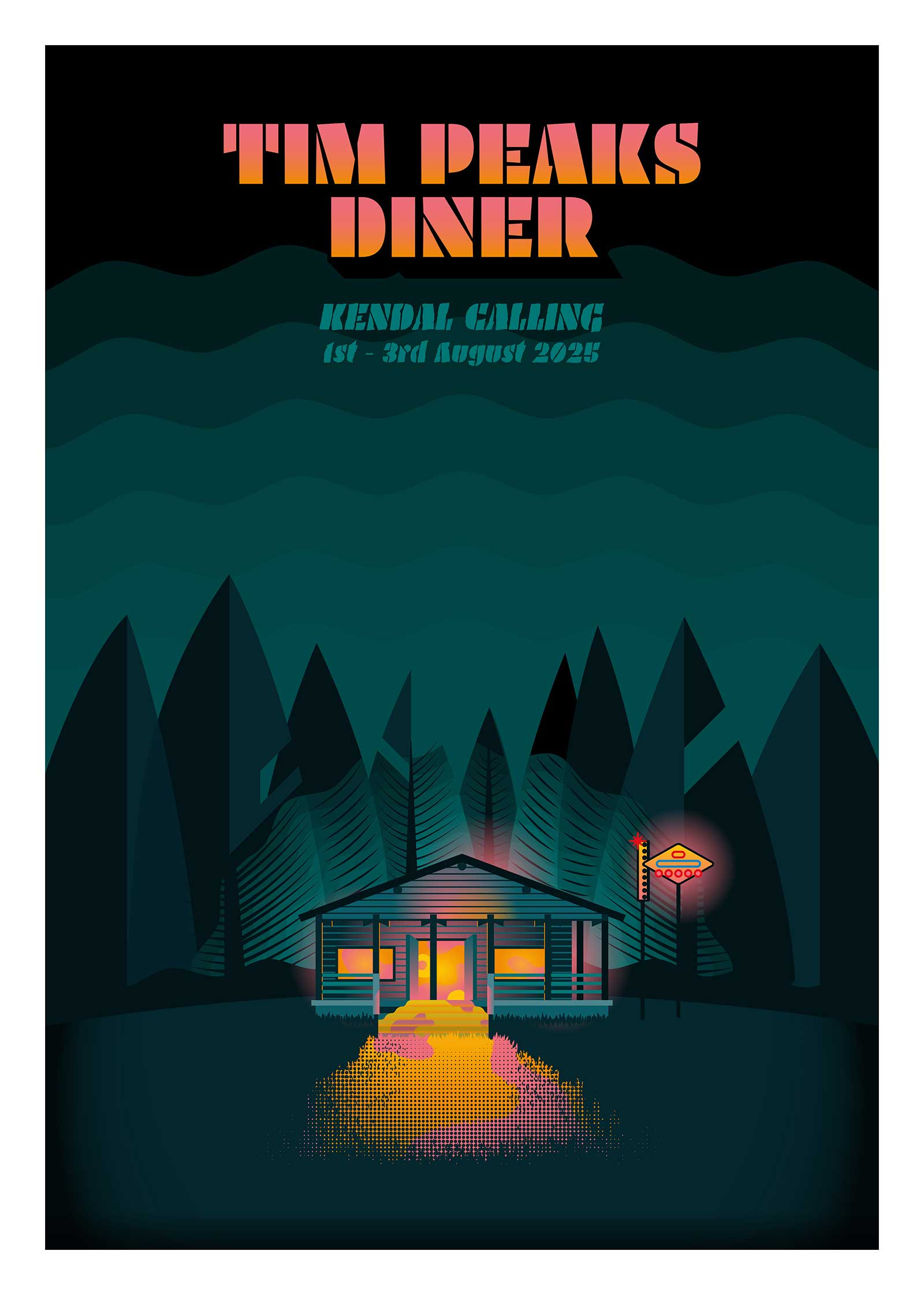 Ben-Illustrator-Tim-Peaks-Diner - Mendola Artists Representatives