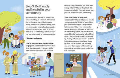 Daisy Girl Scouts Handbook - Mendola Artists Representatives